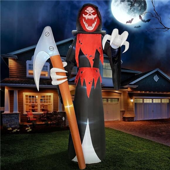 Holiday | 12 Ft Tall Halloween Inflatable Outdoor Decoration Blow Up ...